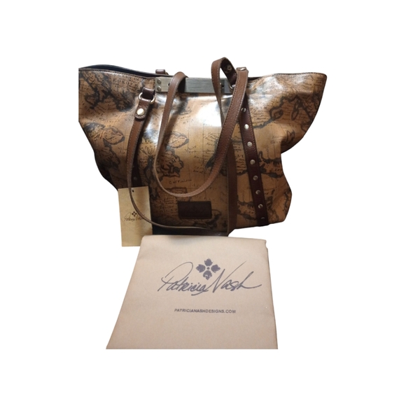Patricia Nash | Bags | Patricia Nash European Map Collection Large ...